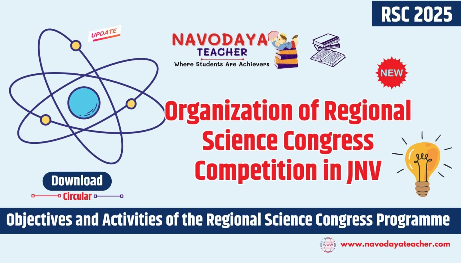 Organization of Regional Science Congress Competition in JNV